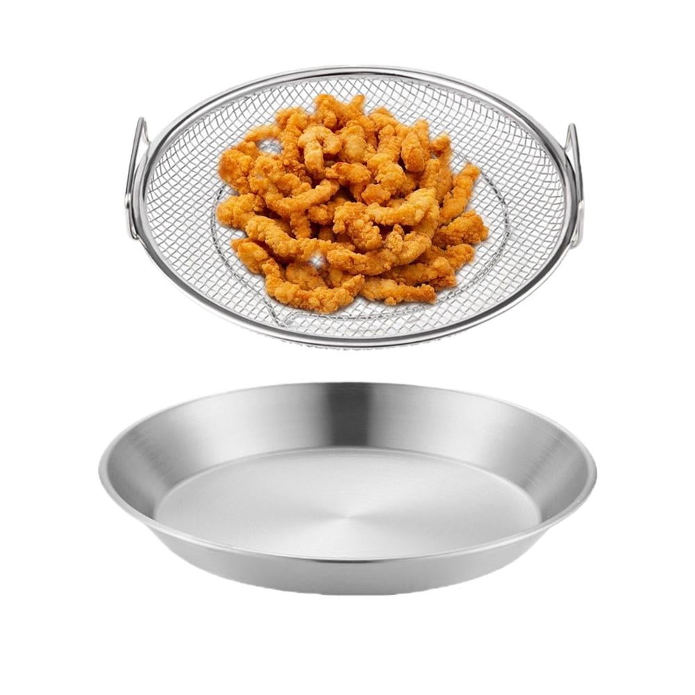 Rosafegon Kitchen Oil Filter Tray Stainless Steel Mesh Filtering Basket ...