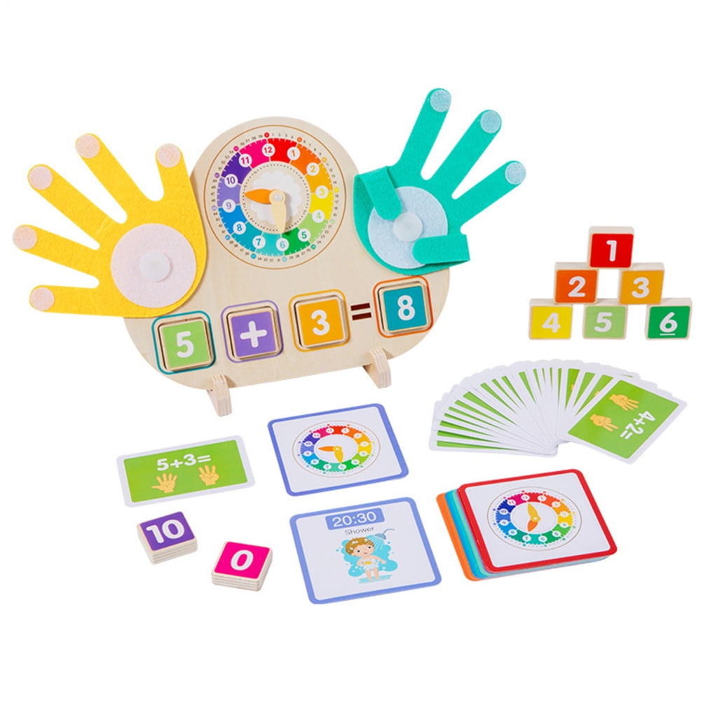 Rosafegon Math Addition and Subtraction Games Educational Clock Math ...