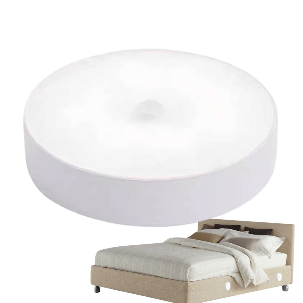 Rosafegon Motion Sensor Light Indoor Rechargeable Battery Operated Ceiling Light Sticky Magnetic ...