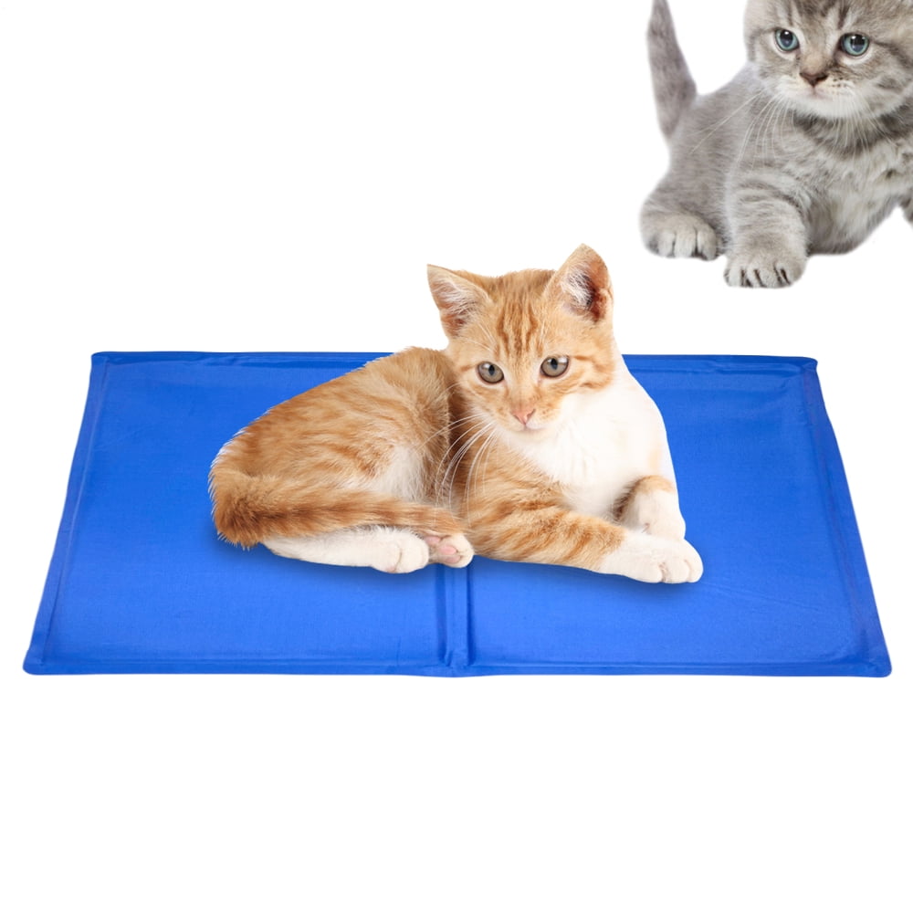 Rosafegon Pet Cooling Mat Ice Gel Cooling Mat for Cats Portable Cats ...