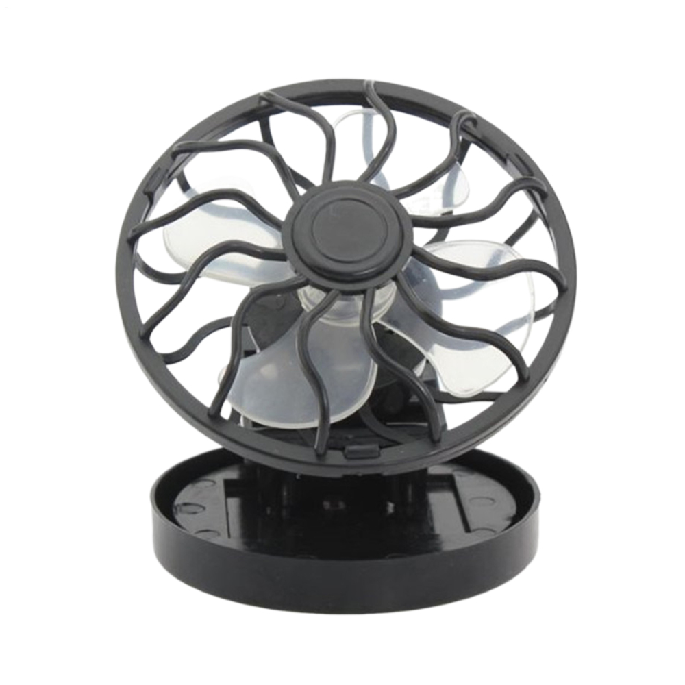 Rosafegon Portable Clip on Fan Small Clip Fan Solar Powered Compact ...