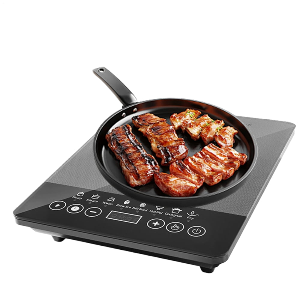 Rosafegon Portable Induction Cooktop Portable 110V-220V Induction Hot ...