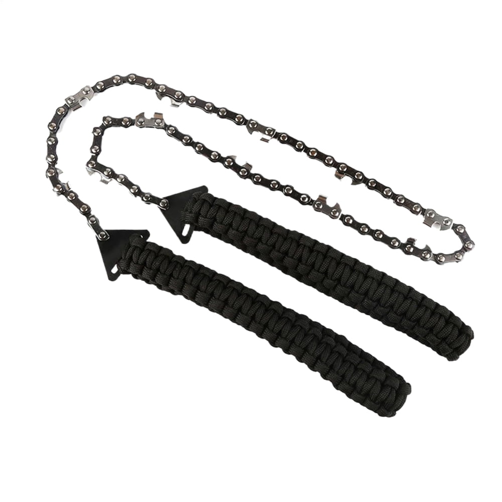 Rosafegon Rope Chainsaw Portable Logging Tools Folding Multifunctional 11-Tooth Rust-Proof Hand ...