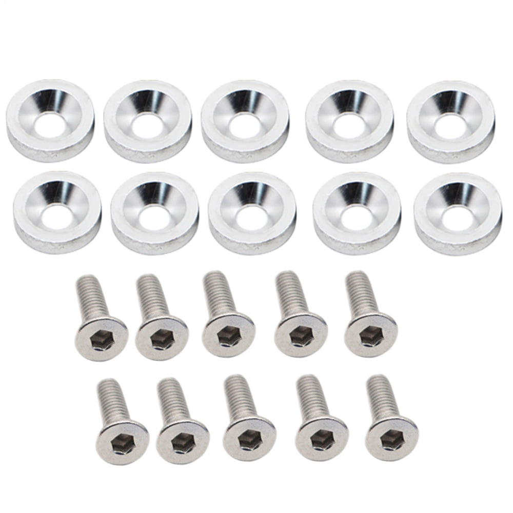 Rosafegon Screws for License Plate Car Tag Plate Mounting Hardware Anti ...