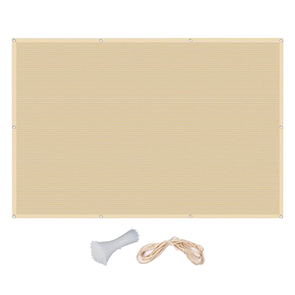 Rosafegon Shade Cloth for Patio Sun Screens UV Protection Windproof ...