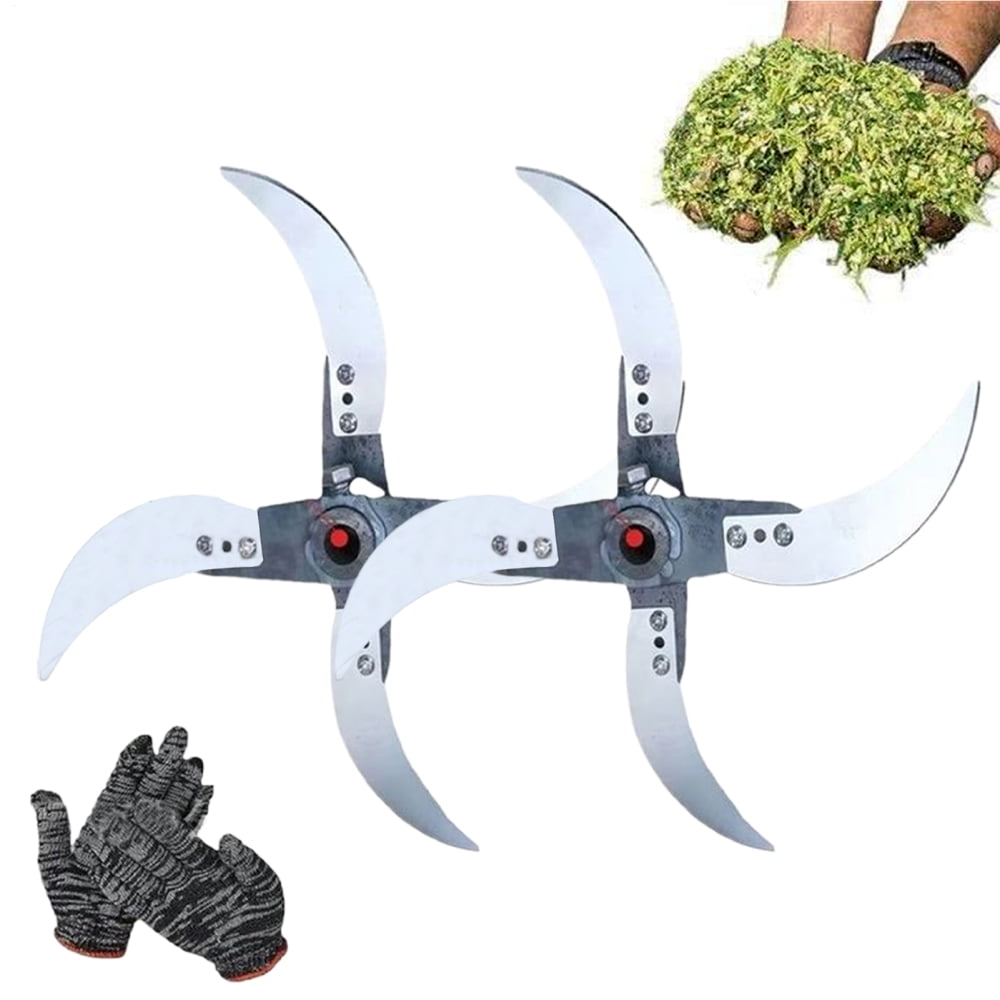 Rosafegon Shredder for Grass Household Farming Grass Shredder ...