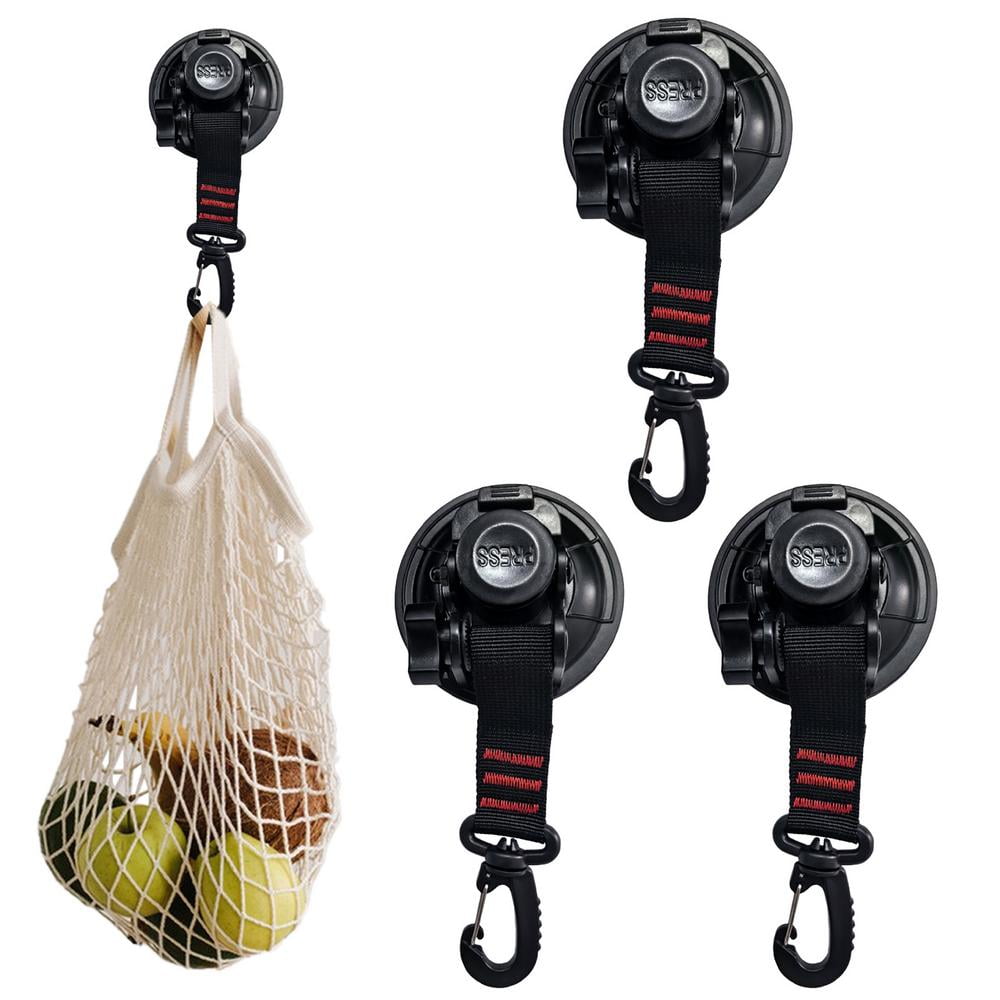 Rosafegon Suction Cup Hooks For Windshield 360 Degree Rotate Outdoor ...