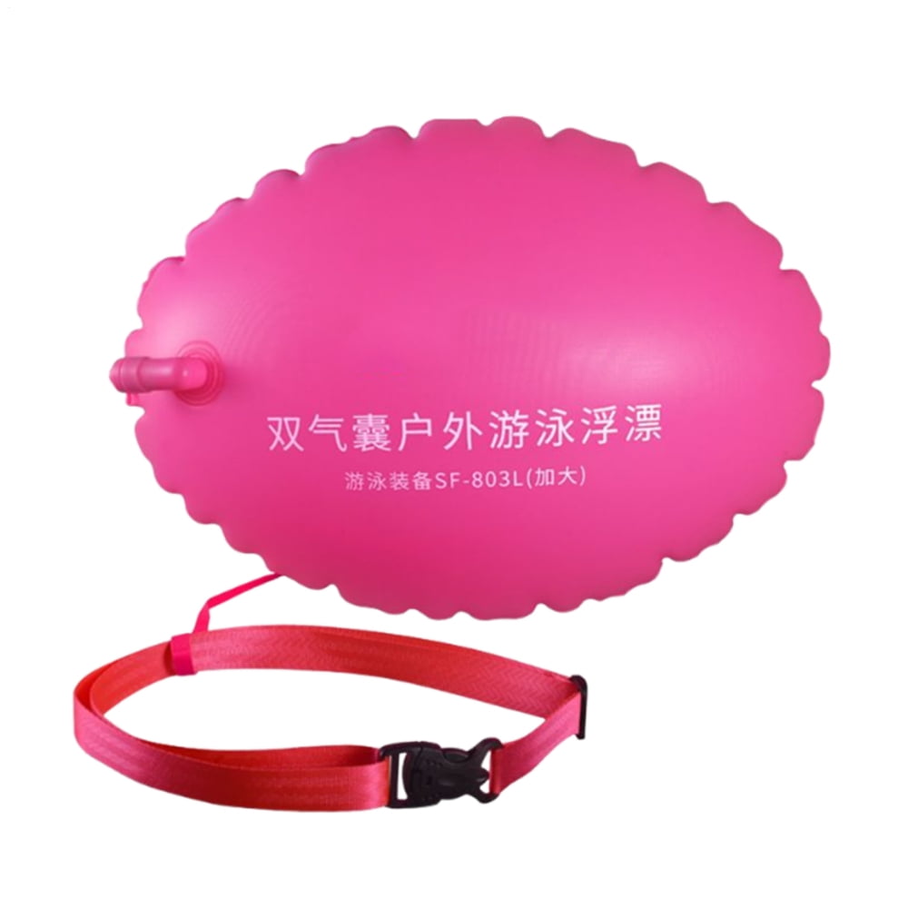 Rosafegon Swim Buoy Swimming Training Inflatable Buoy Float Highly ...