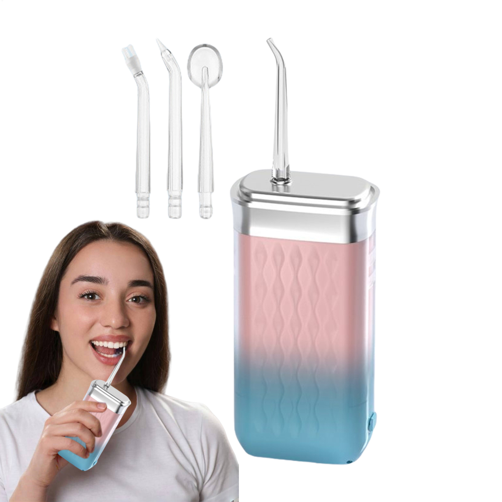 Rosafegon Water Flosser for Braces Adjustable Pulse-Mode Teeth Flosser ...