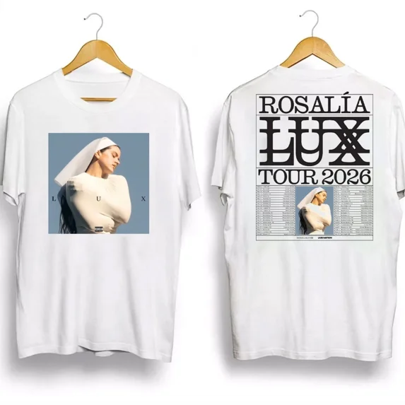 Rosalia LUX Tour 2026 Europe And UK And North American T-shirt ...