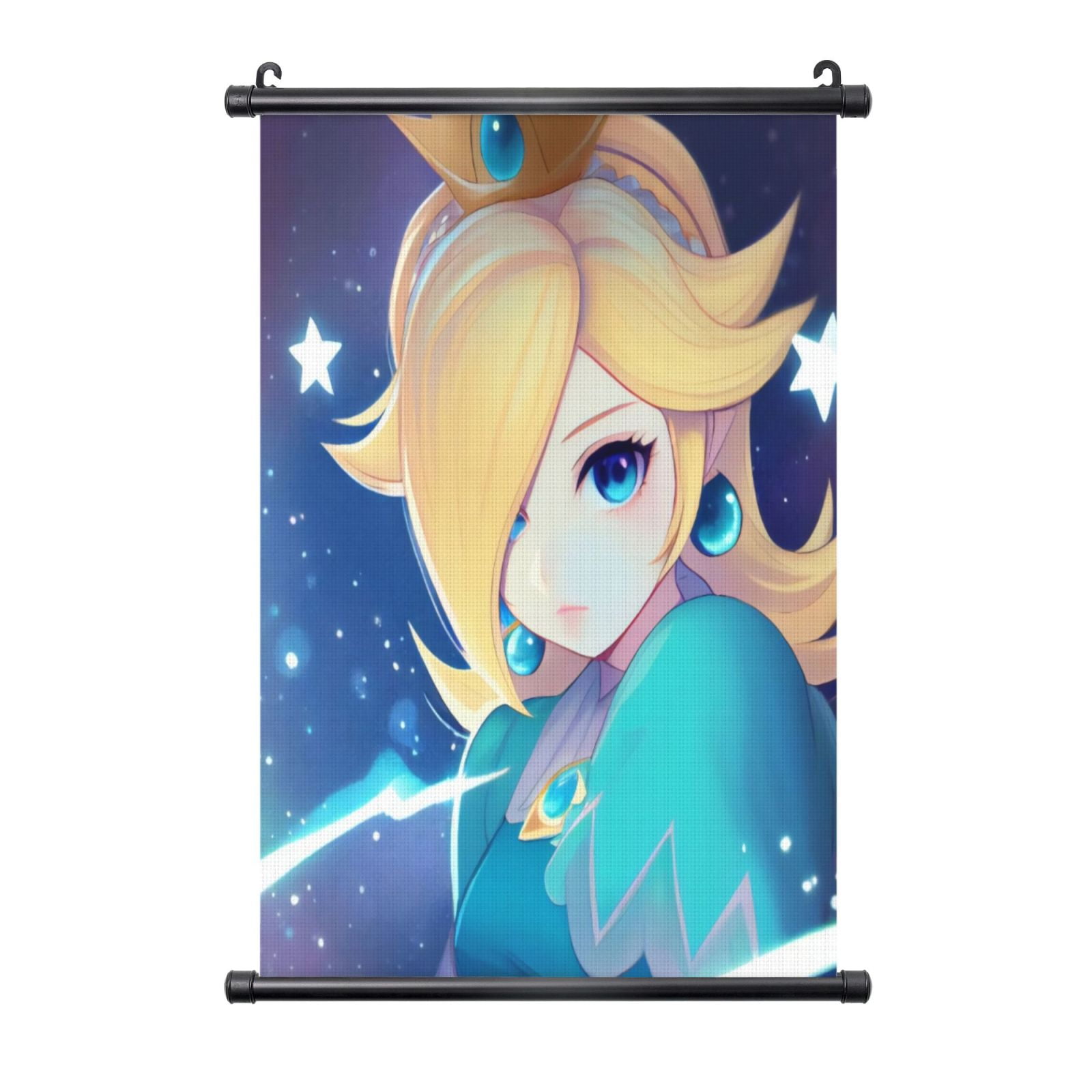 Rosalina Hanging Poster, Black Plastic Shaft Wall Hanging Posters ...