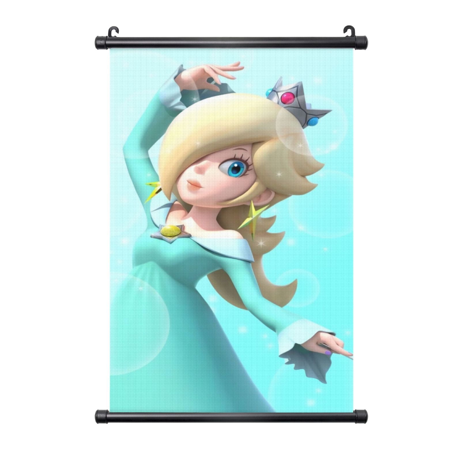 Rosalina Hanging Poster, Black Plastic Shaft Wall Hanging Posters ...