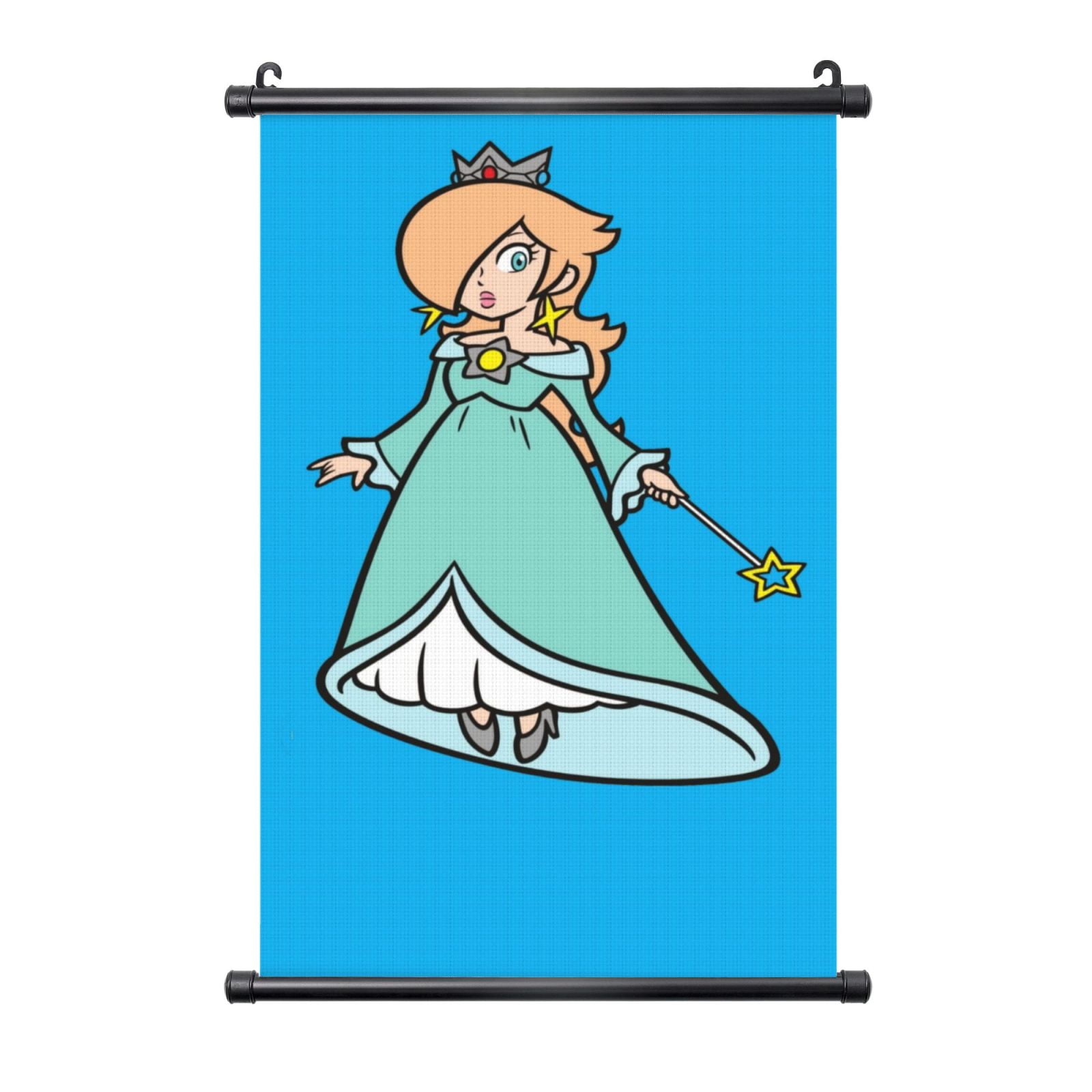 Rosalina Hanging Poster, Black Plastic Shaft Wall Hanging Posters ...