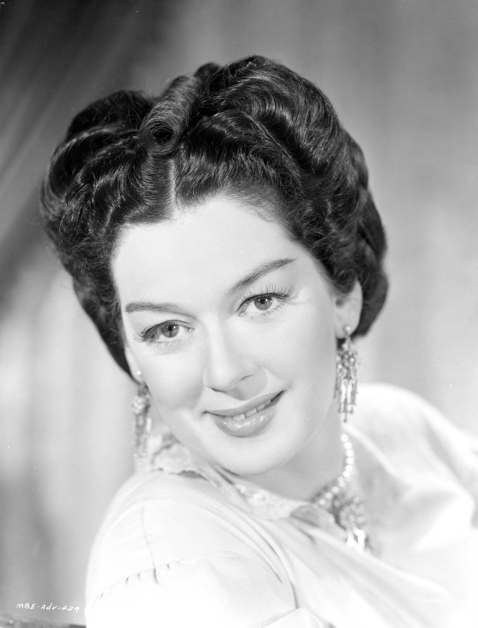 Rosalind Russell smiling in Portrait Photo Print (24 x 30) - Walmart.com