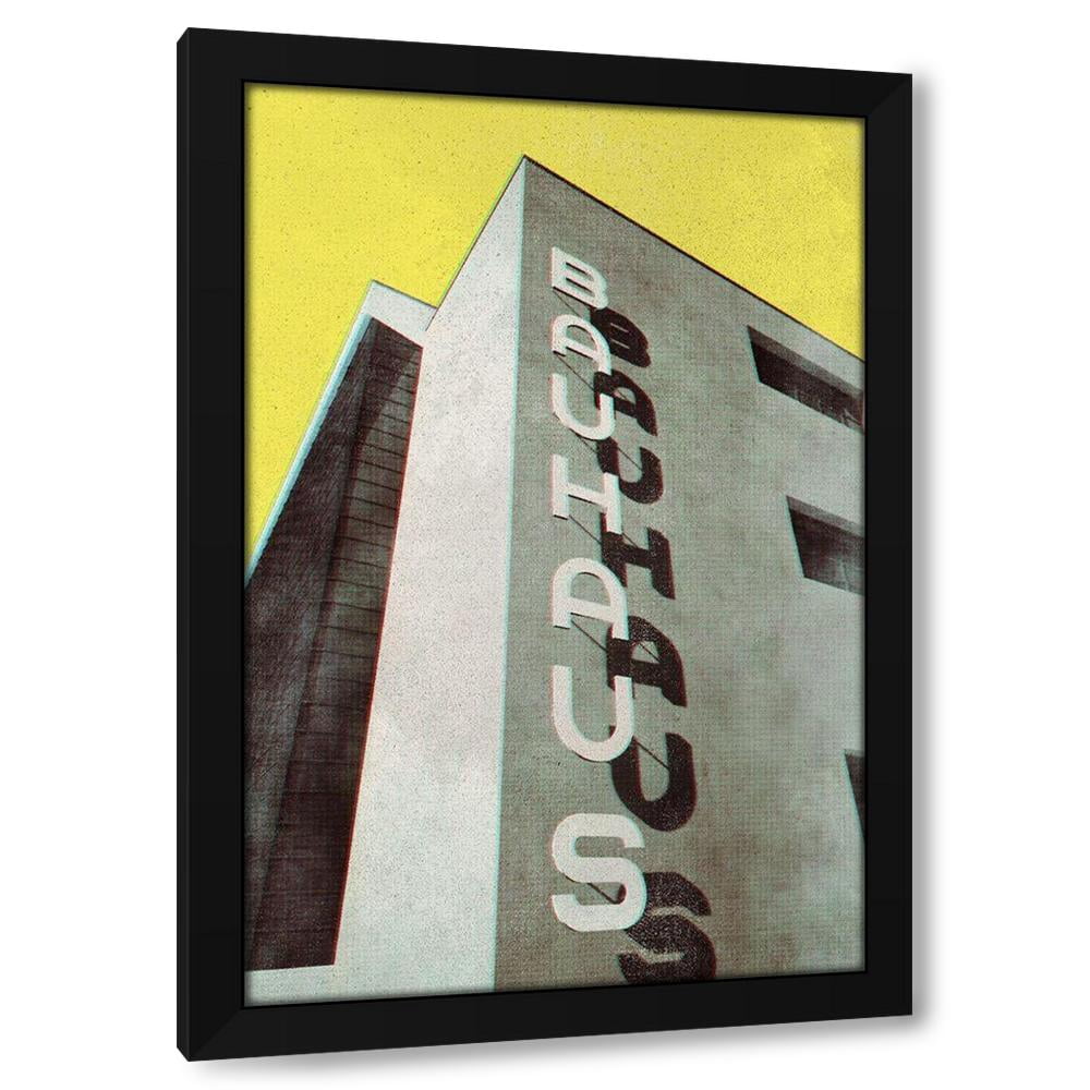 Rosana Laiz Blursbyai 11x14 Black Modern Wood Framed Wall Art Titled ...