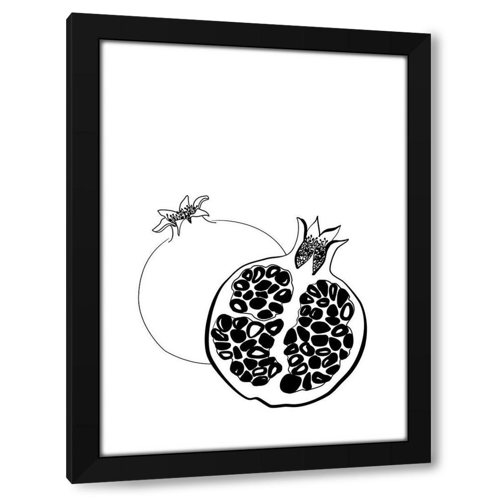 Rosana Laiz Blursbyai 11x14 Black Modern Wood Framed Wall Art Titled ...