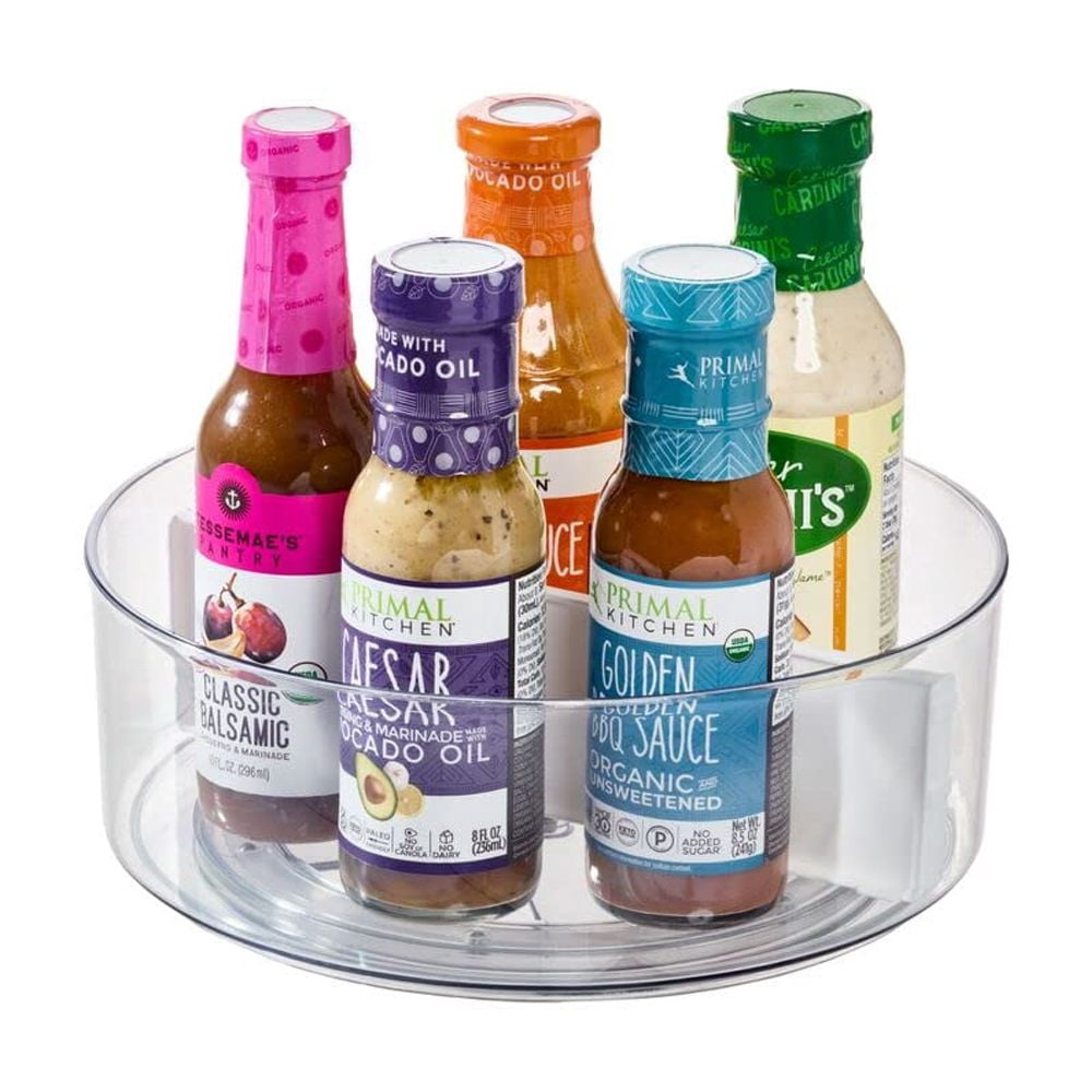 Rosanna Pansino x iDesign Recycled Plastic Divided Lazy Susan Turntable ...