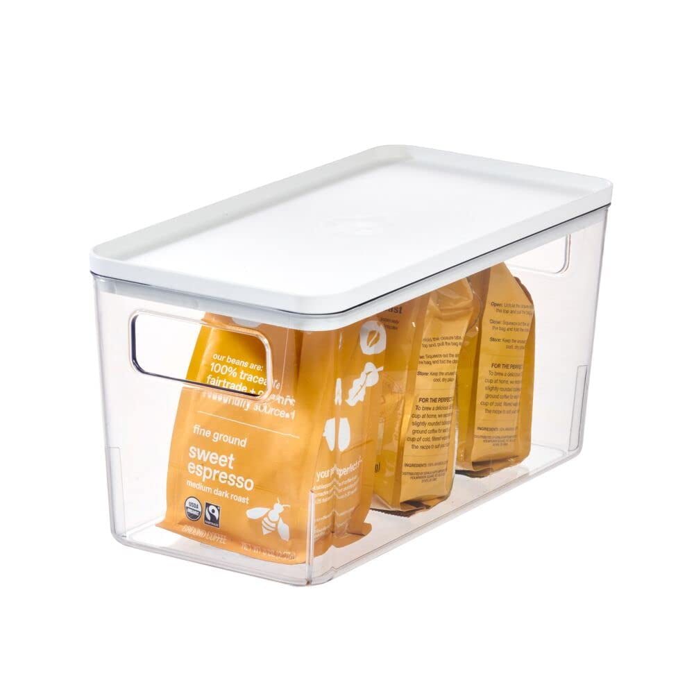 Rosanna Pansino x iDesign Recycled Plastic Kitchen Storage Bin with Lid ...