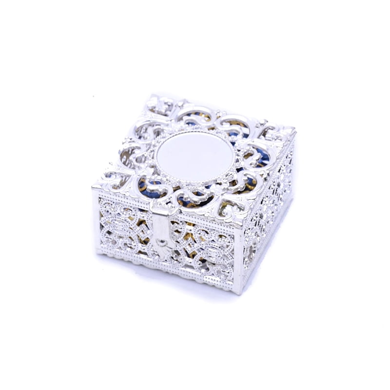 Rosary Bead Box Necklace Metal Christian Catholic Religious Jewelry ...