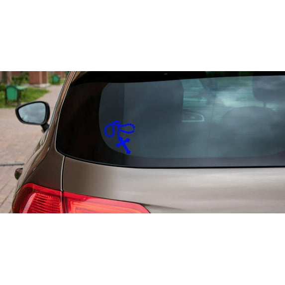 Rosary Cross Catholic Jesus Car Window Wall Laptop Decal Sticker (5 ...