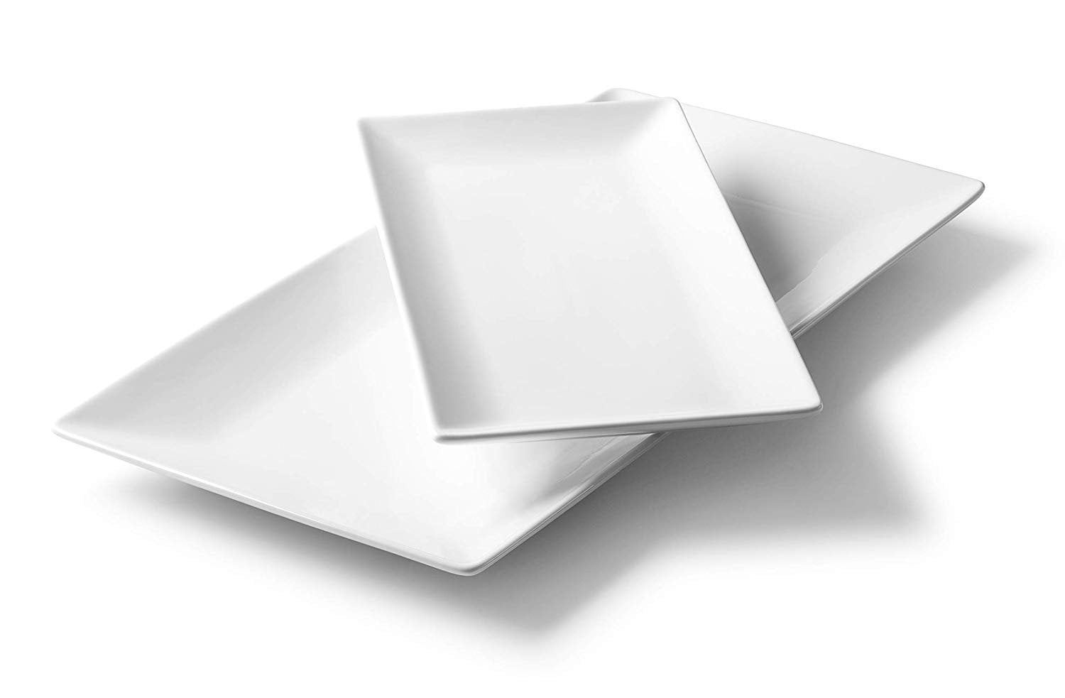 Roscher White Porcelain Serving Platter Set w/Basketweave Pattern 2 ...