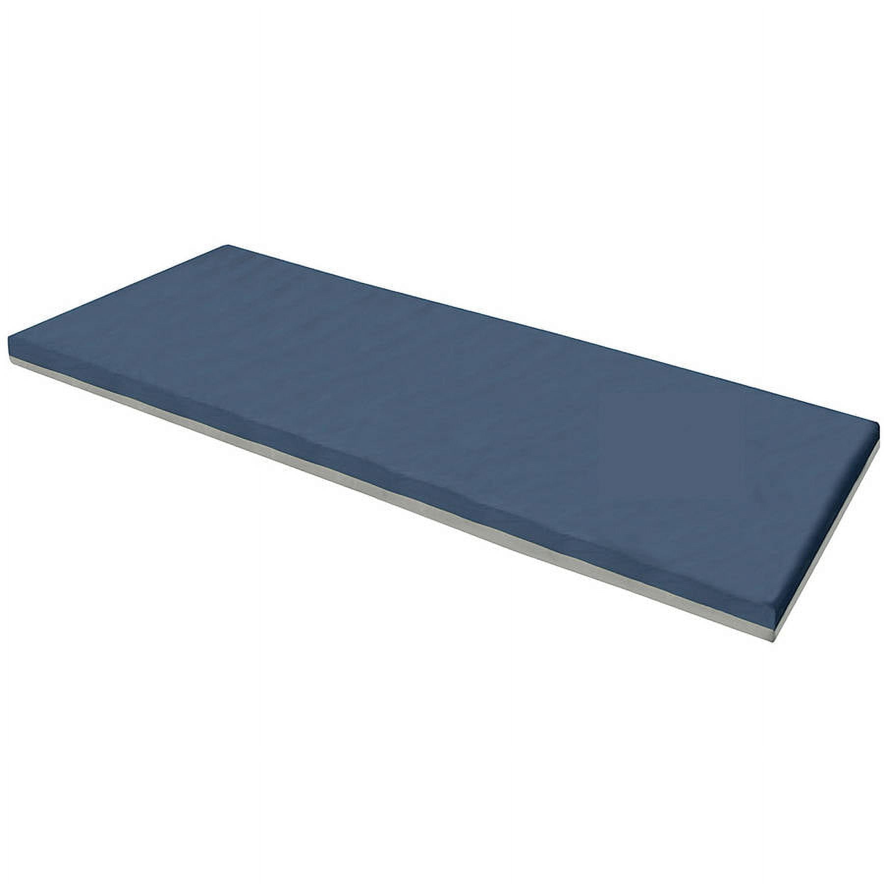 Roscoe Medical Gel Foam Overlay for Mattresses for Adults, Navy, 700 lb ...