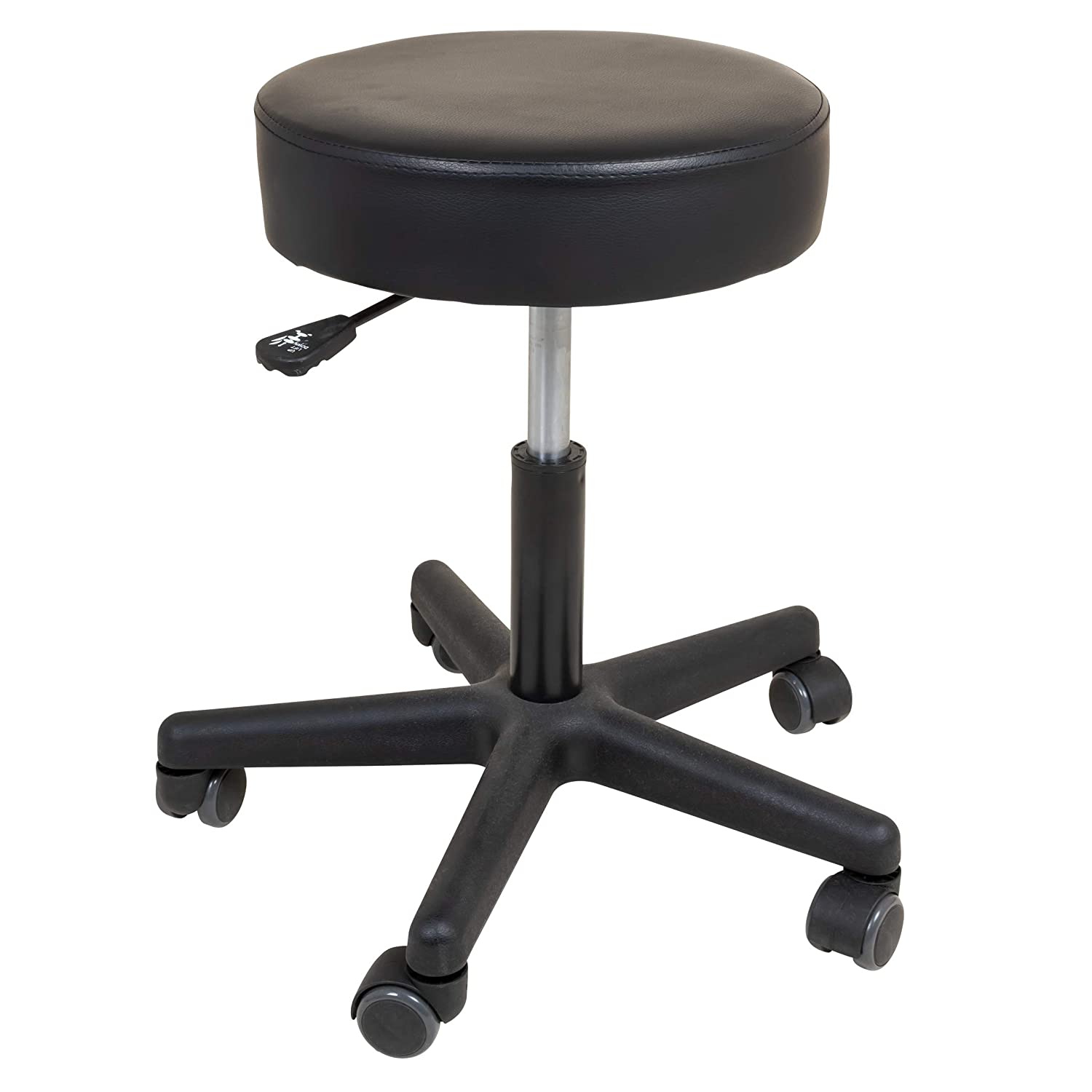 Roscoe Medical Rolling Stool - Stool with Wheels - Round Adjustable ...