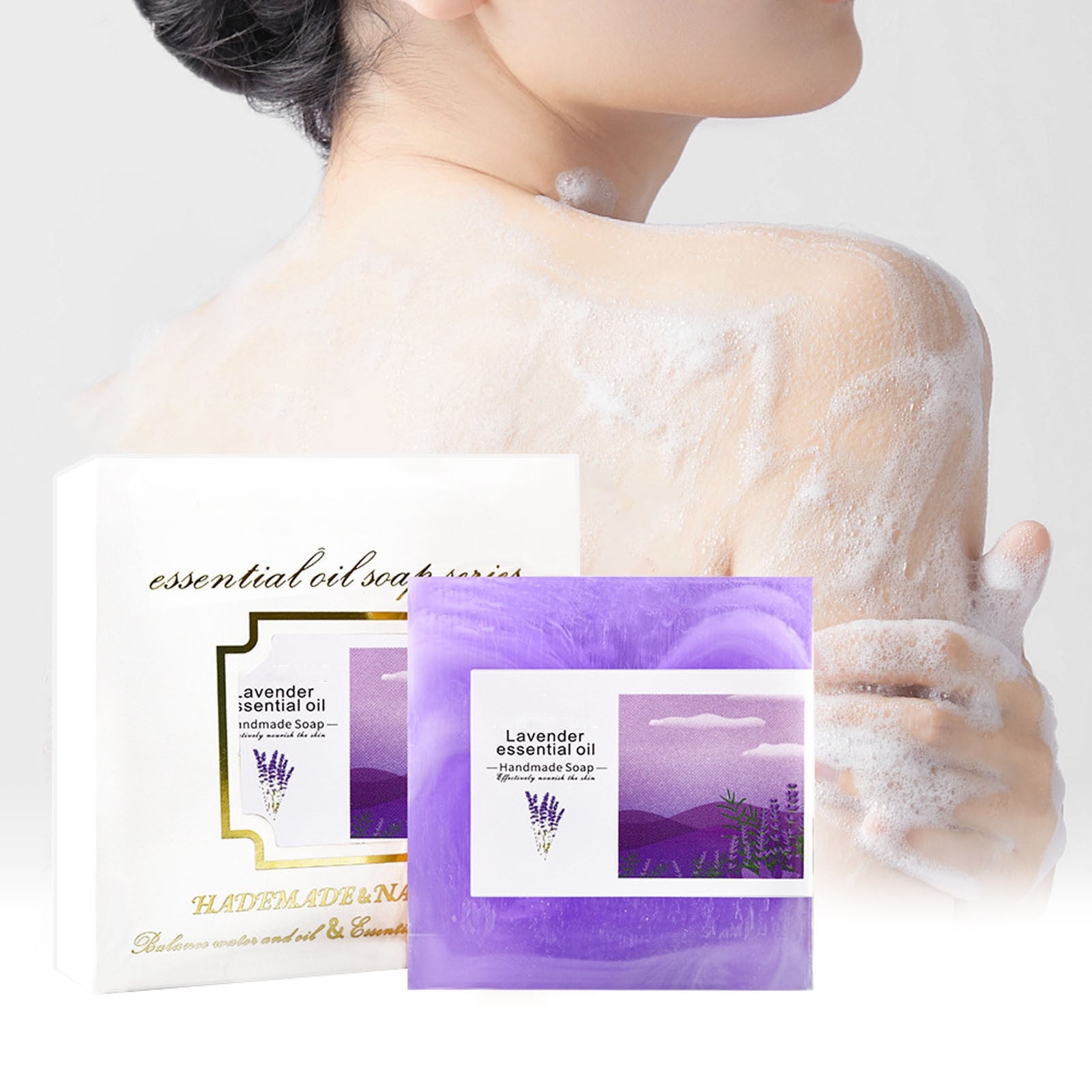 Rose Aromatherapy Cleansing Soap 3.5 oz Deep Pore Cleanser with ...