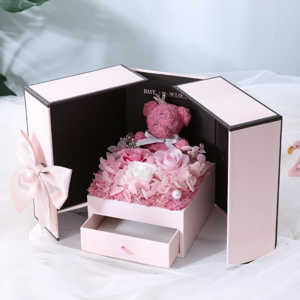 Rose Bear Valentines Day Gifts for Her,Best Friend Birthday Gifts for ...