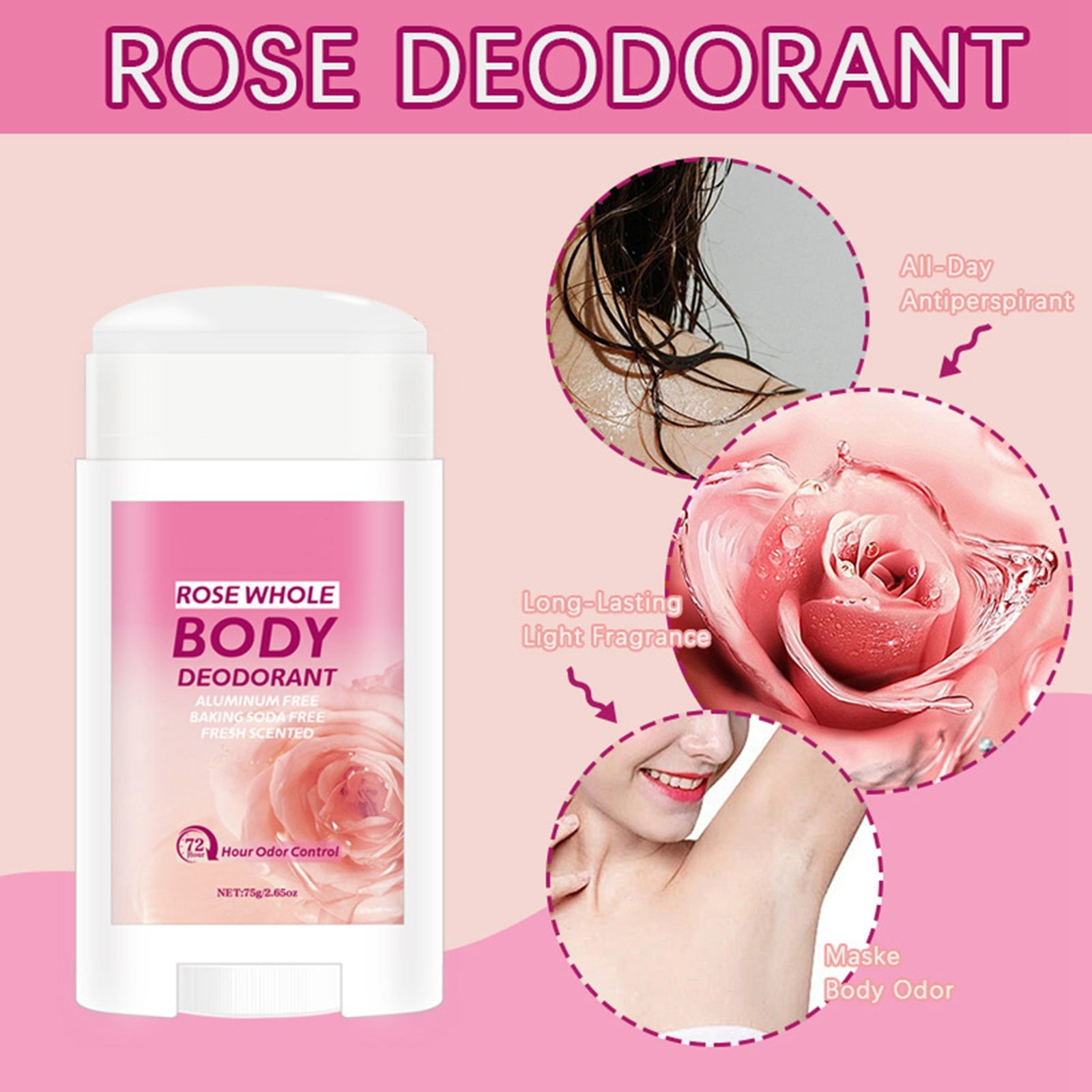 Rose Body Lasting Natural Portable Fragrance Refreshing To Reduce ... Rose Body Lasting Natural Portable Fragrance Refreshing To Reduce ...