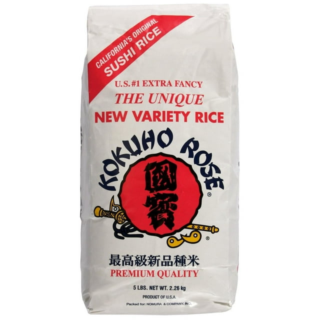 Rose California's Original Sushi Rice, 5 Pound (Pack of 8) - Walmart.com Rose California's Original Sushi Rice, 5 Pound (Pack of 8) - Walmart.com