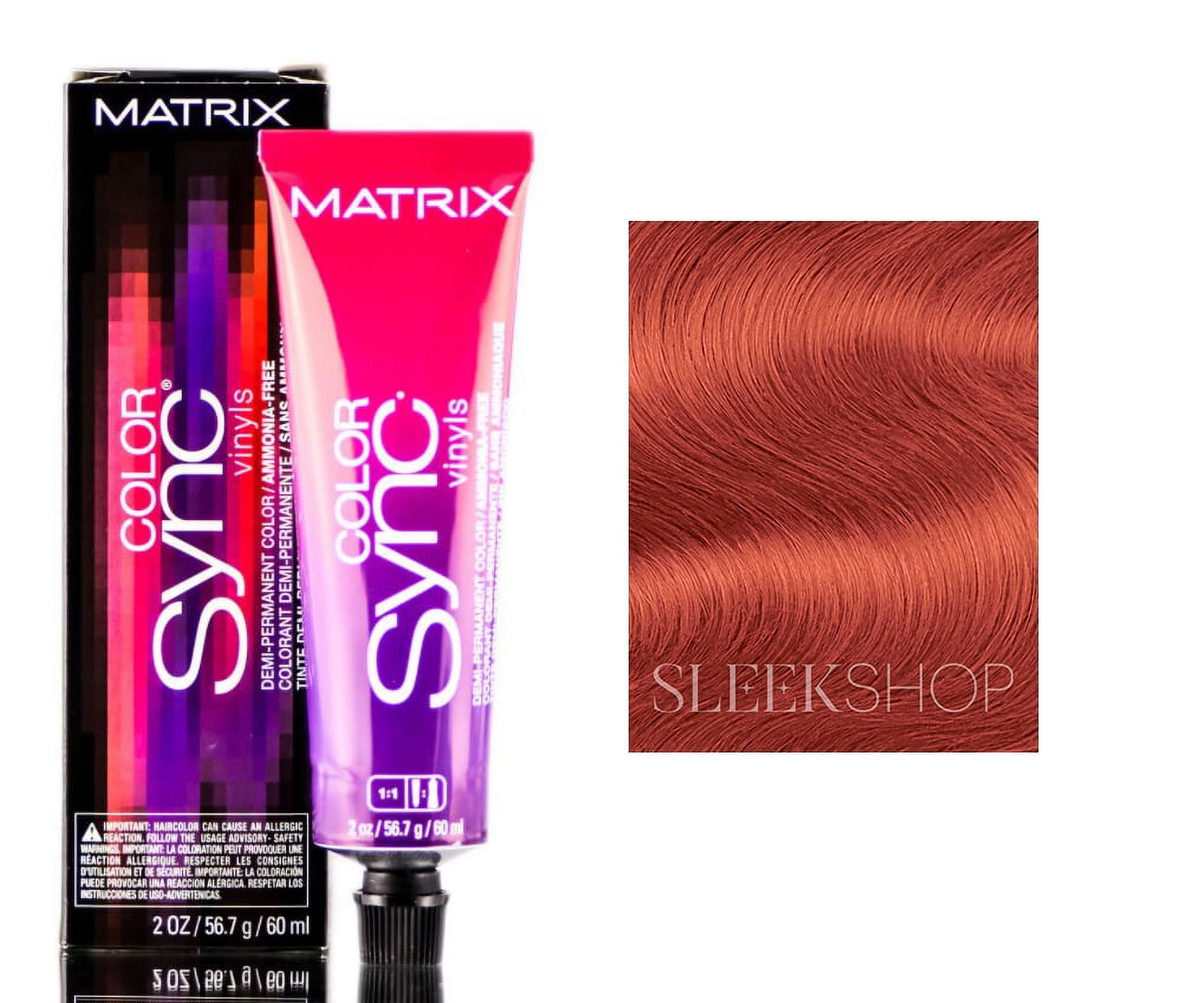 {Rose Copper} Matrix ColorSync Vinyls SyncVinyls Demi-Permanent Color w ...