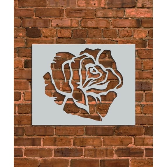 Rose Corolla Stencil - Walmart.com