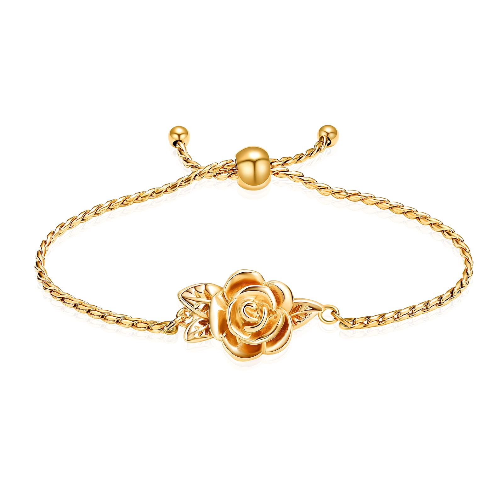 Rose Cremation Urn Jewelry for Ashes Memorial Keepsake Ring Bracelet ...