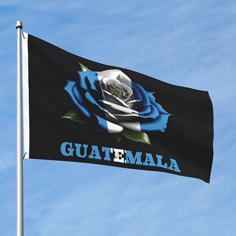 Rose Dominica Flag Flag 2x3 Ft Outdoor Flag Double-Sided Print Garden ...