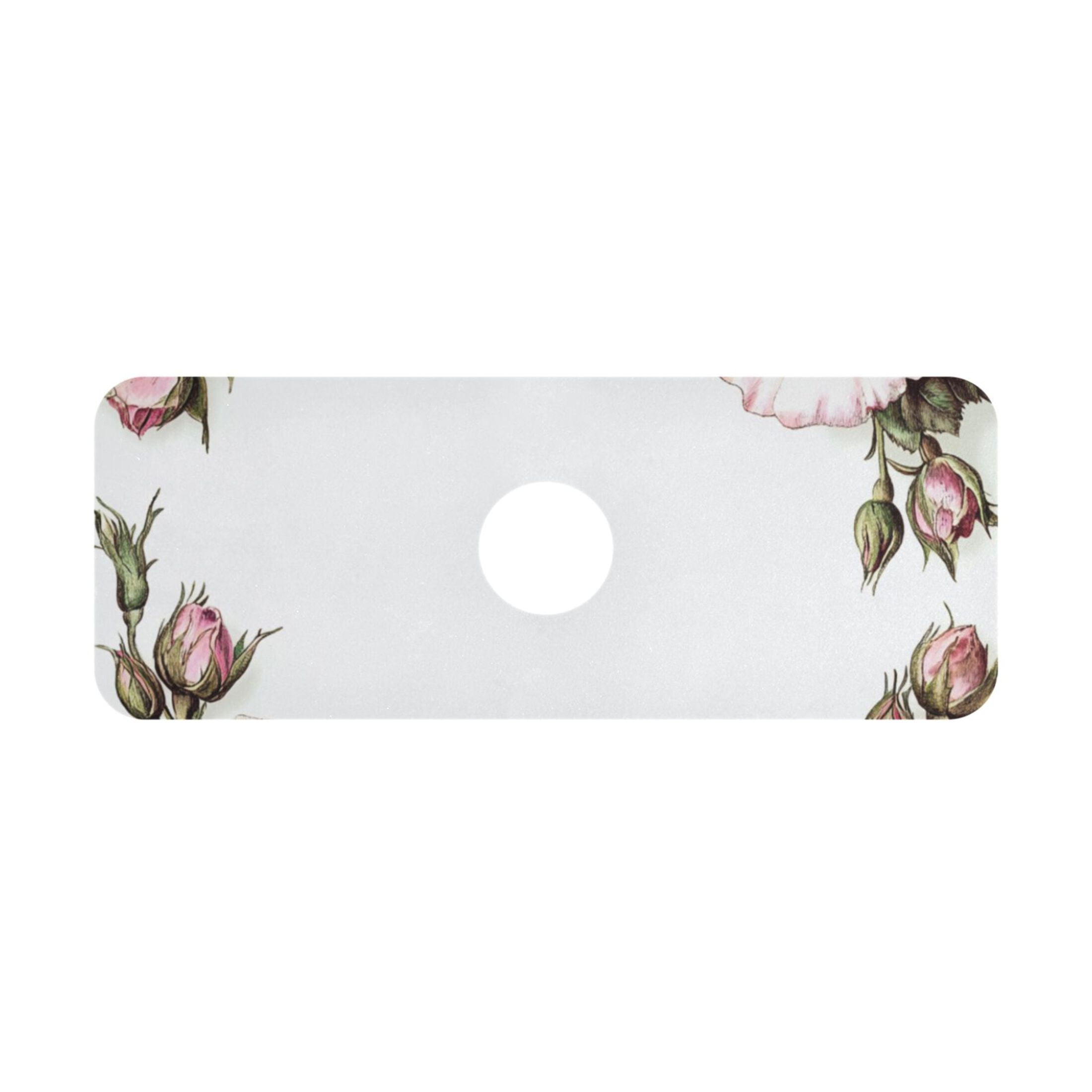 Rose Edge Alignment Chart Kitchen Sink Splash Guard, Silicone Sink ...