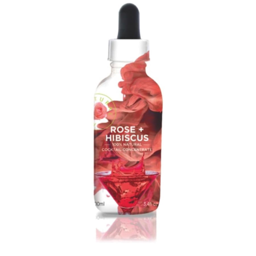 Rose & Extract Cocktail Concentrate - 3.4 fl oz (Pack of 6) - Natural ...