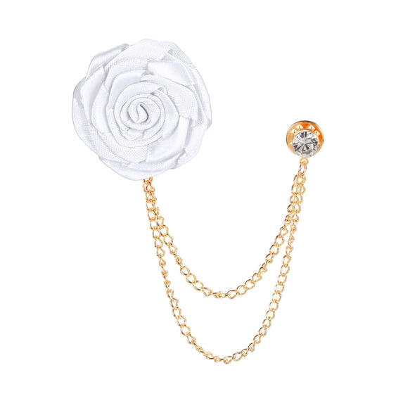 Rose Flower Brooch Pin Lapel Pin for Men Suit Accessories Floral Pins ...