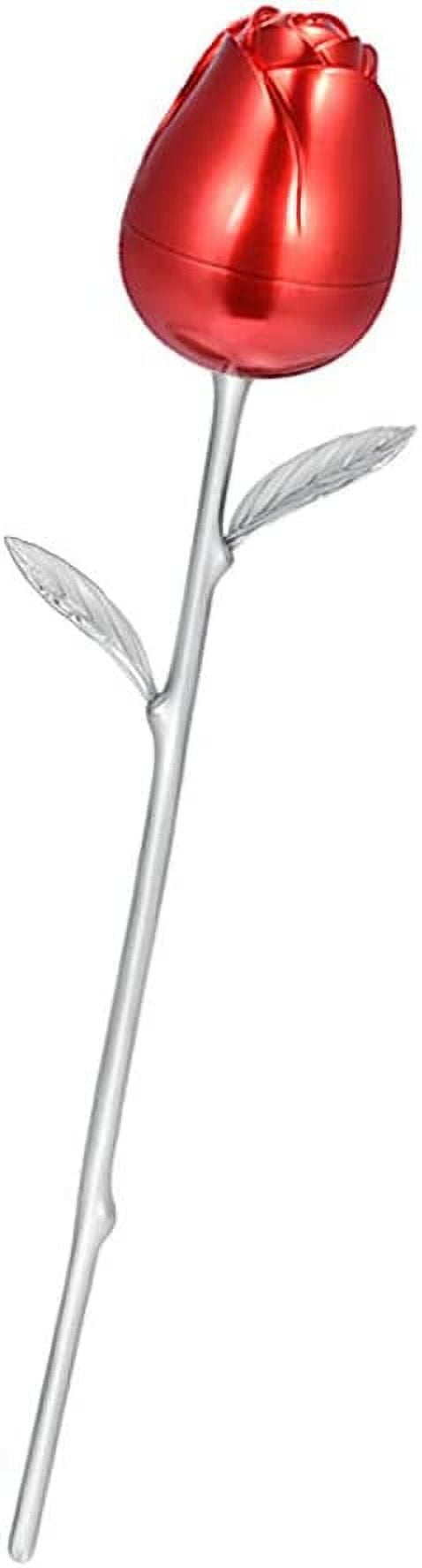 Rose Flower Cremation Urns for Ashes Memorials Urn Stainless Steel Long ...