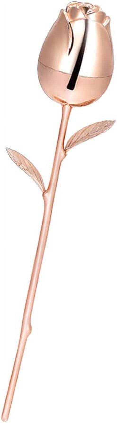 Rose Flower Cremation Urns for Ashes Memorials Urn Stainless Steel Long ...