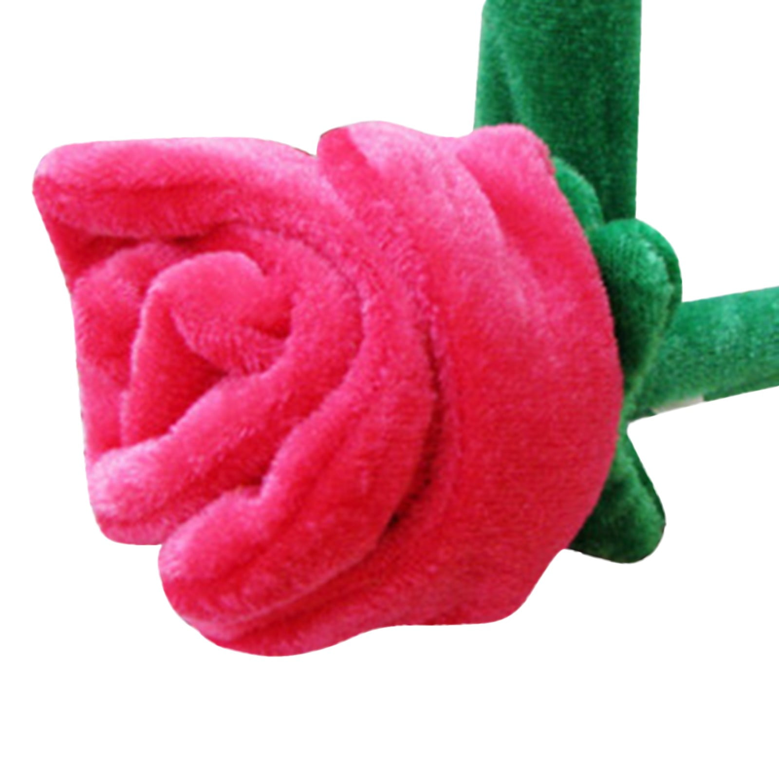 Rose Flower Felt Flowers Bendable Stems Bouquet Fabric Flower Bouquets ...