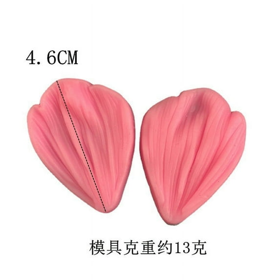 Rose Flower Fondant Molds Set | 7-Piece Silicone Candy Molds for Cake ...