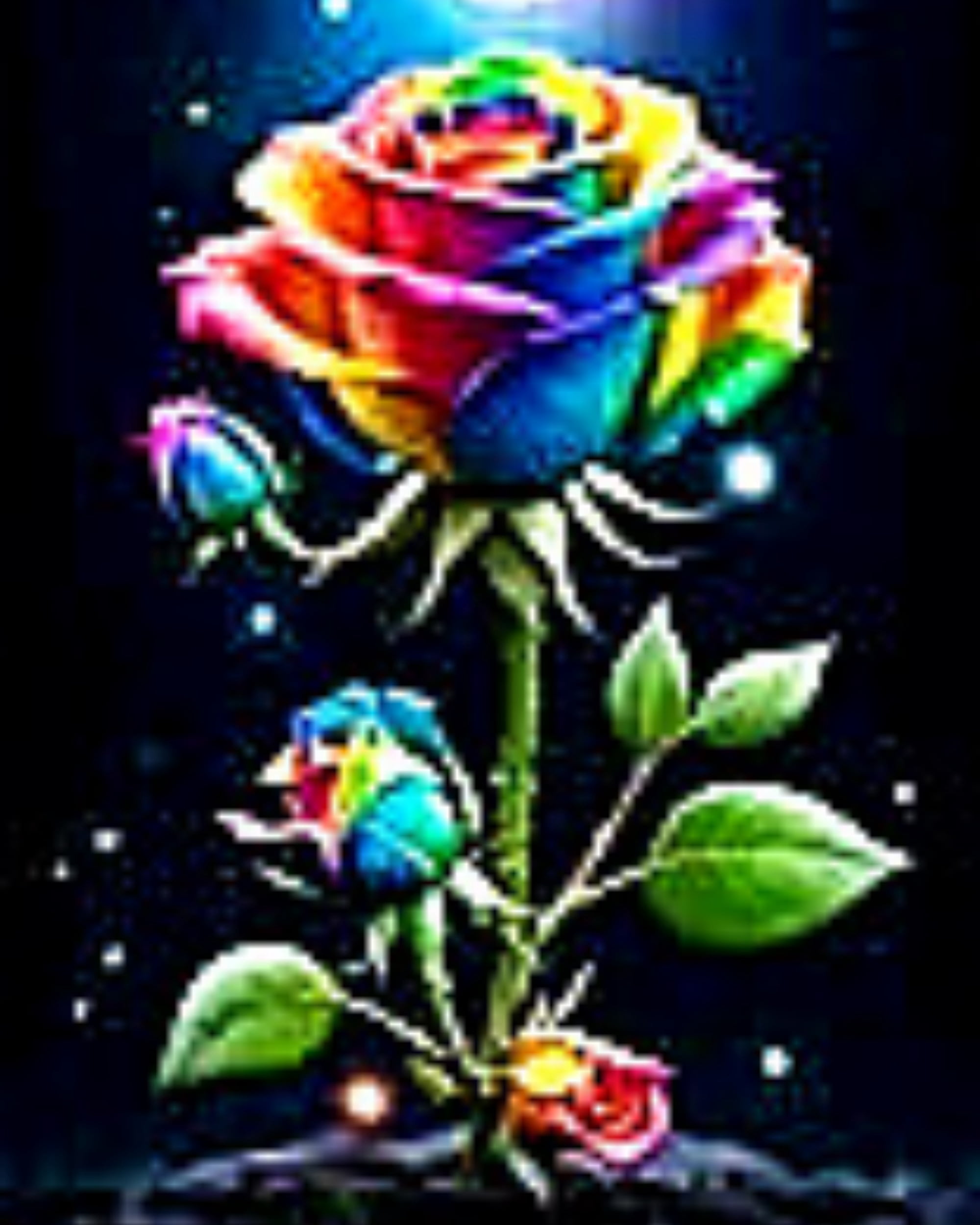 Rose·Flower combination, colorful, embellishing courtyards and ...