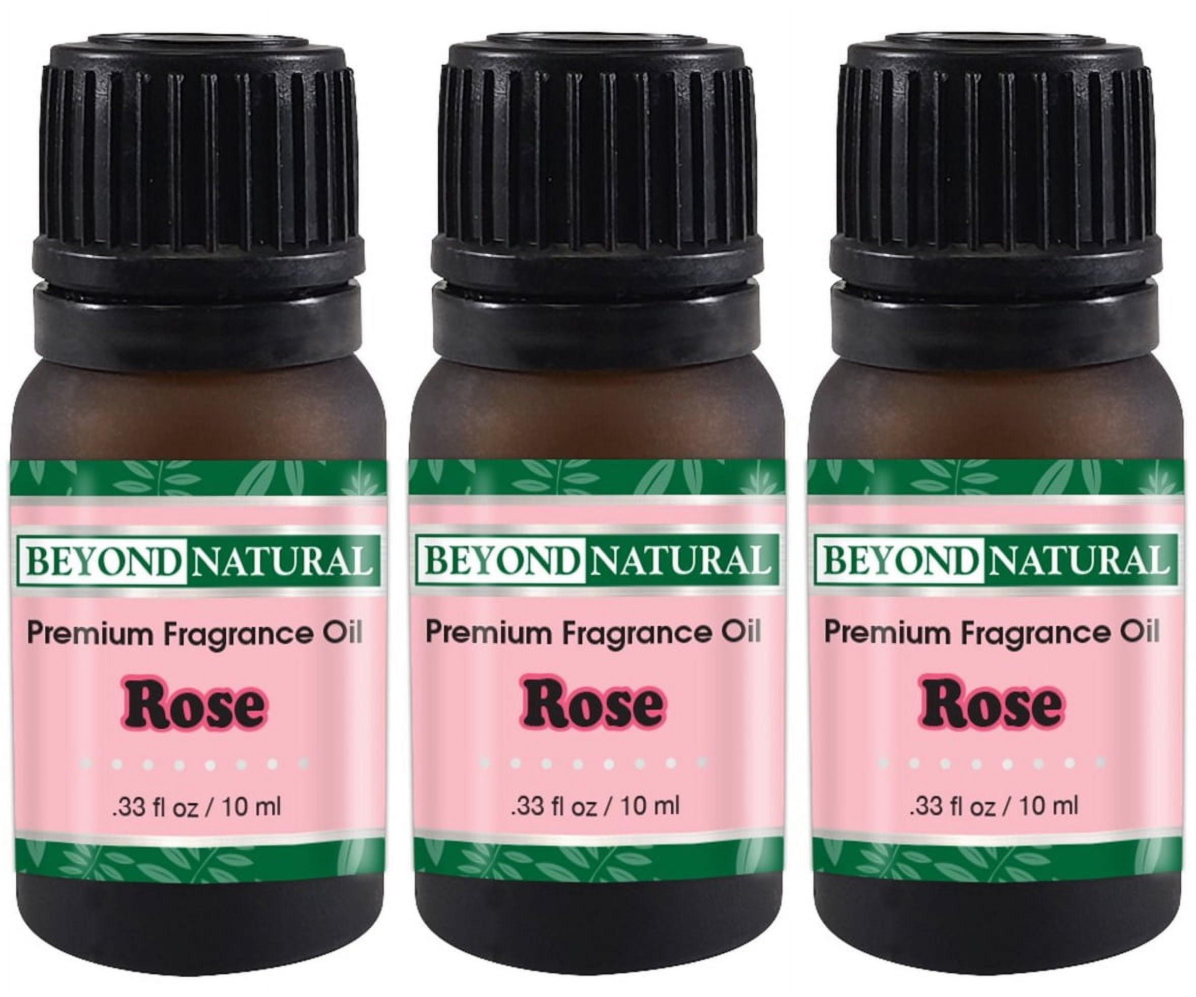 Rose Fragrance Oil ( 3 x 10 ml ) 100% Pure Aromatic Scented Perfume ...