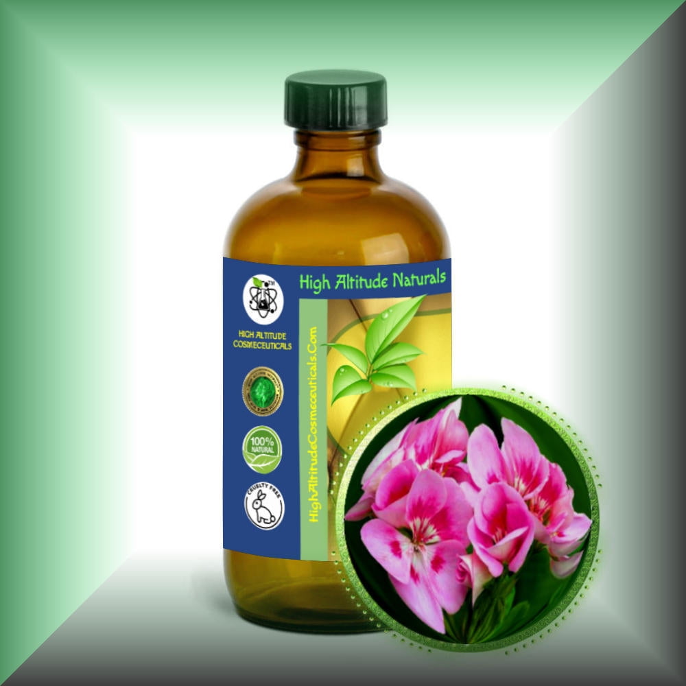 Rose Geranium (Pelargonium Roseum) Oil - Walmart.com