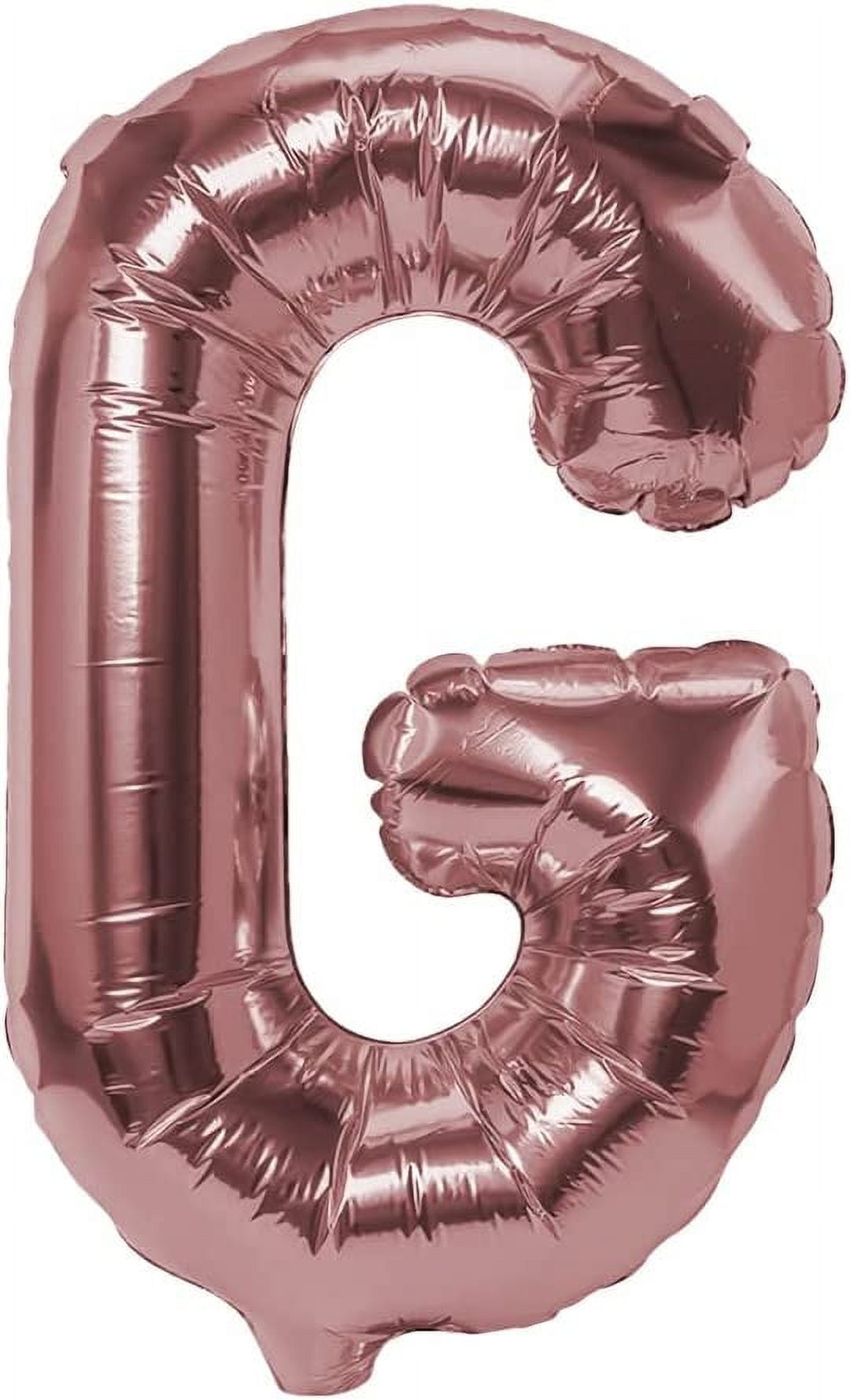 Rose Gold 40 Inch Foil Letter Balloon - Stunning Decor for ...