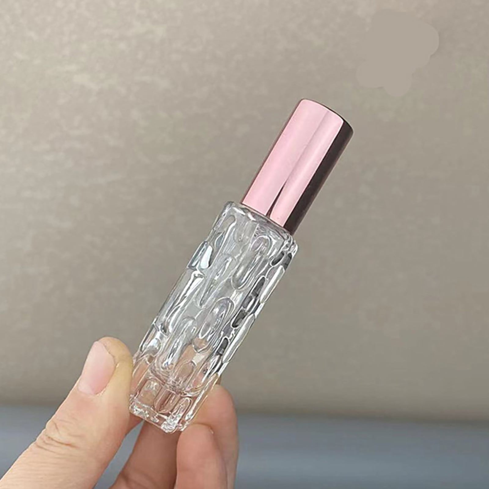 Rose Gold Aluminum Nozzle Refillable Perfume Atomizer 10ml Portable Oil ...