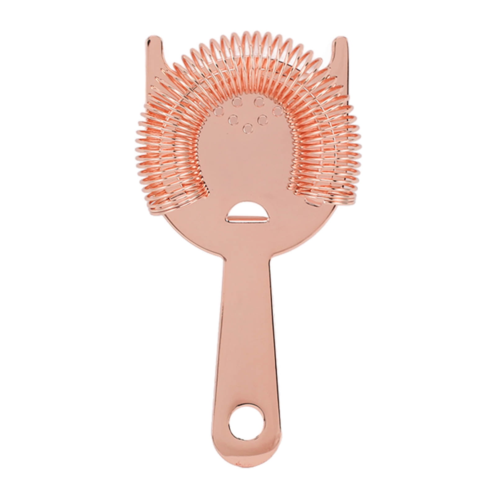 Rose Gold Bar Cocktail Strainer, Stainless Steel Wire Spring Ice ...