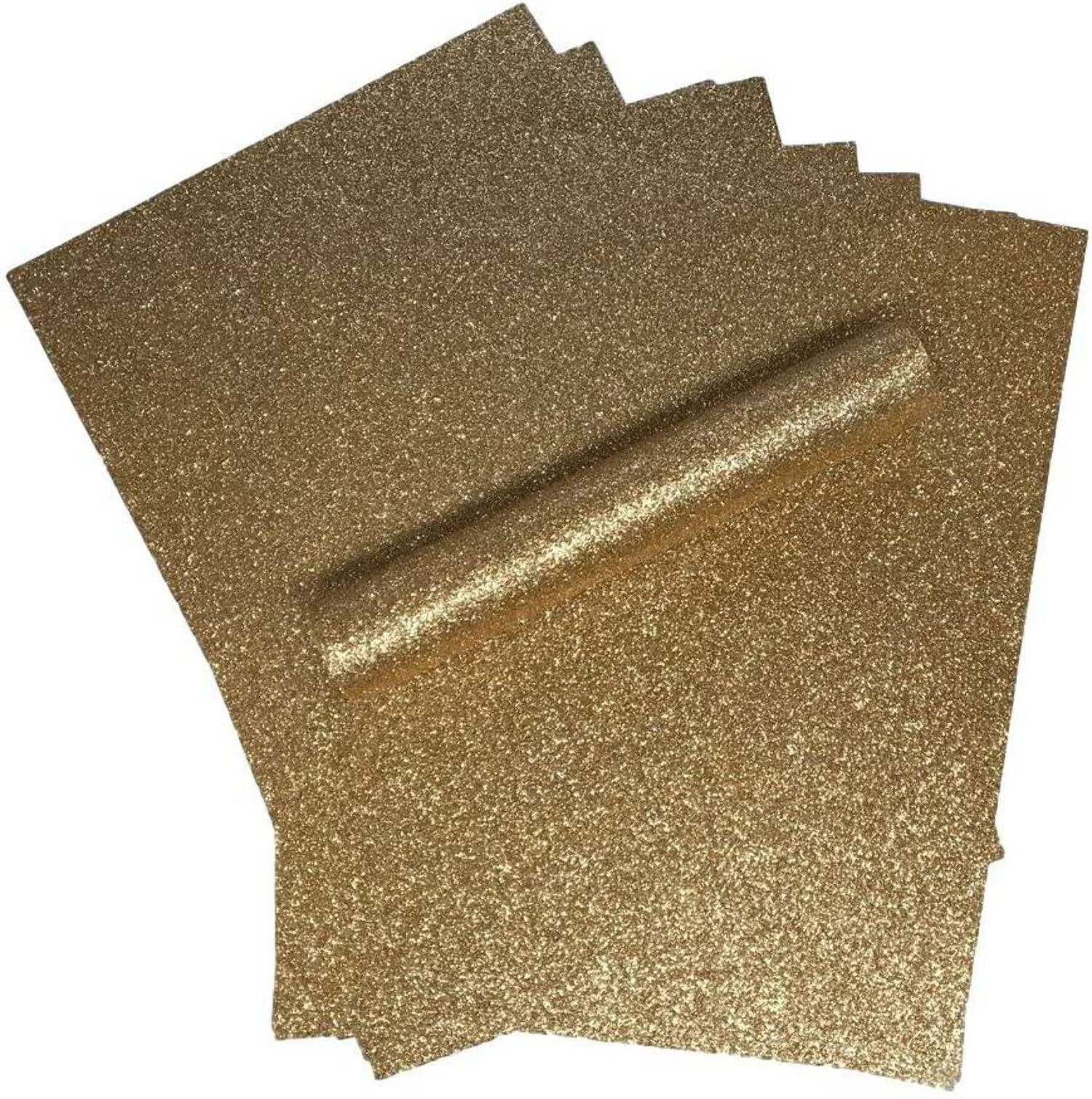 Rose Gold Glitter Card A4 Sparkly Soft Touch Non Shed 250gsm / 100lb ...