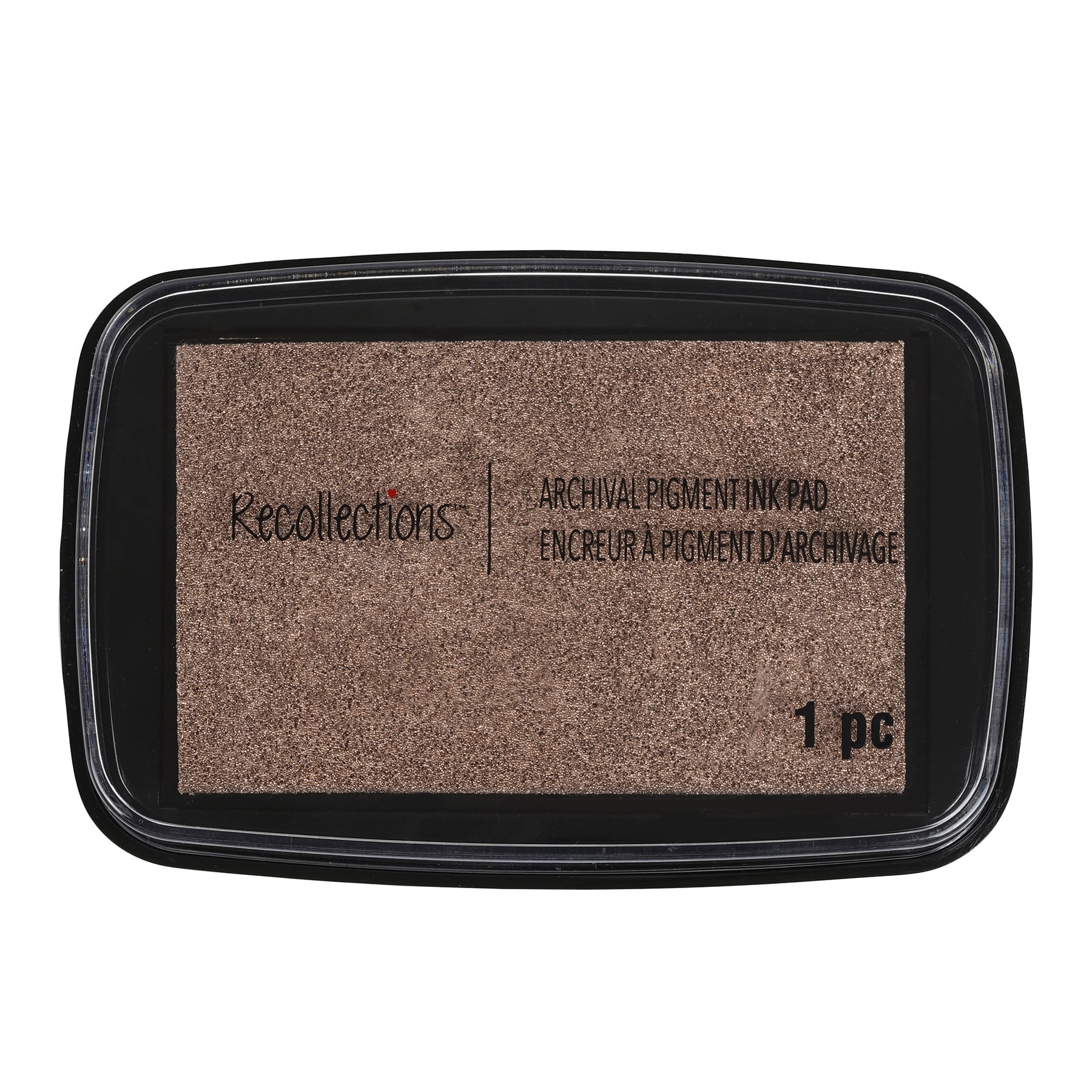Rose Gold Gold Metallic Archival Pigment Ink Pad by Recollections - Use On Paper - Chipboard ...